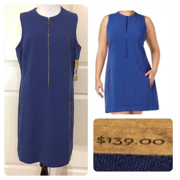 RACHEL Rachel Roy | Dresses | Nwt Rachel Rachel Roy Blue Plus Zipfront ...
